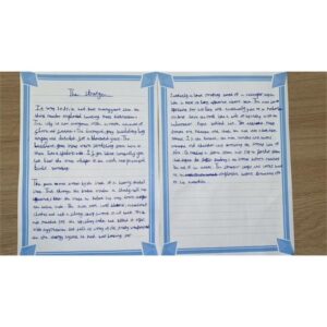 Descriptive narrative writing - Oakham Shires